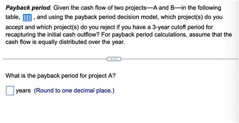 Image result for How to Calculate Pay Back Period for Two Projects