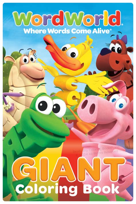 Image result for WordWorld Coloring Book