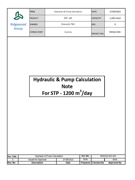 Image result for Hydrant Pump Calculation