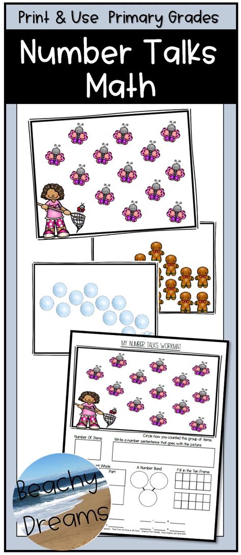 Image result for Number Talks Worksheets