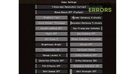 Image result for Minecraft Java Less Laggy Settings