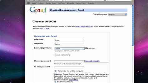 Image result for Google Mail CreateAccount