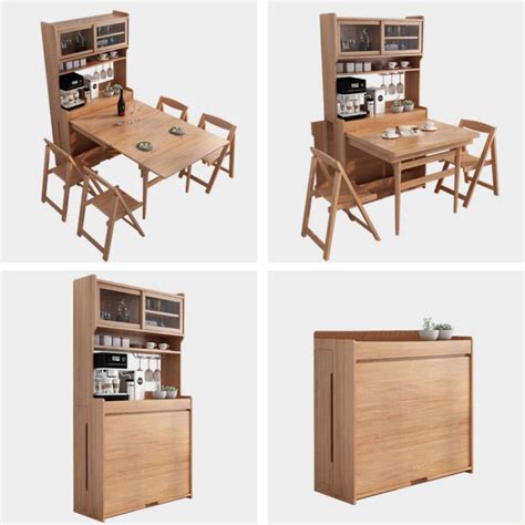 Image result for Rectangular Storage Dinning Table