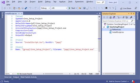 Image result for Inno Setup Tutorial Visual Studio 2010