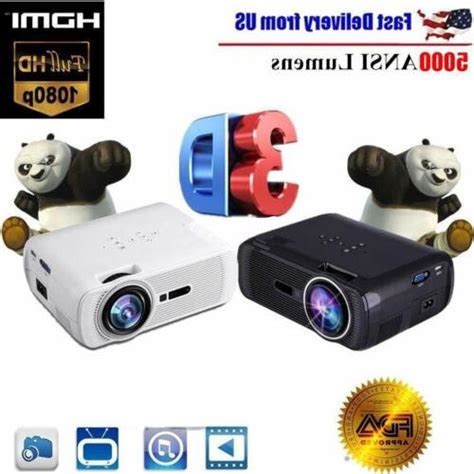 3D Projector 1080P FHD LED LCD Multimedia Smart