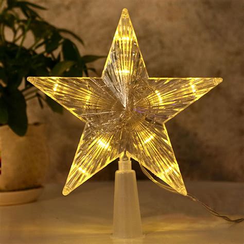 Image result for Changing LED Light Christmas Tree Topper