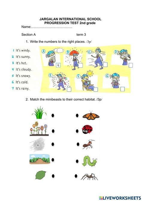 Image result for 2nd Grade Science Test Questions and Answers