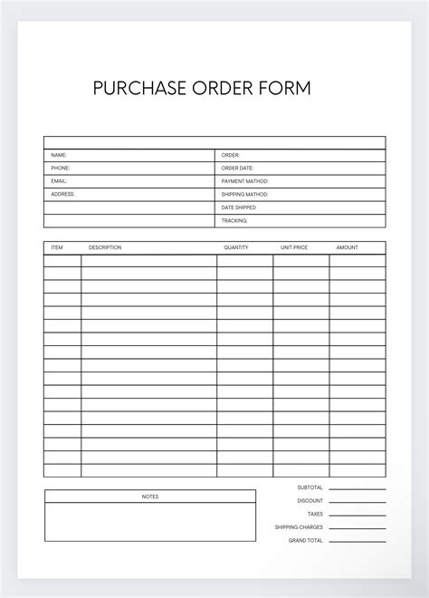 Image result for How to Complete a Purchase Order Form