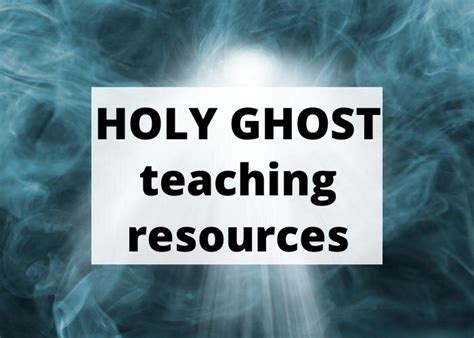 Image result for Holy Ghost Object Lesson