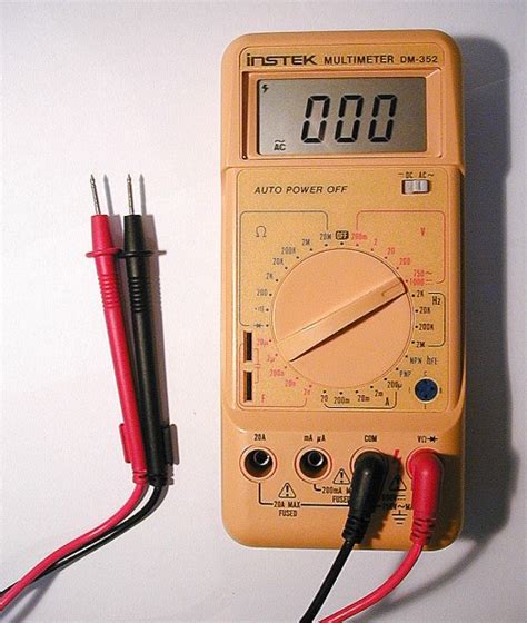 Image result for Low Voltage Using Multimeter