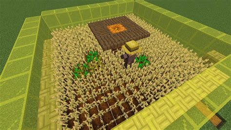 Image result for Layered Wheat Farm Minecraft Java