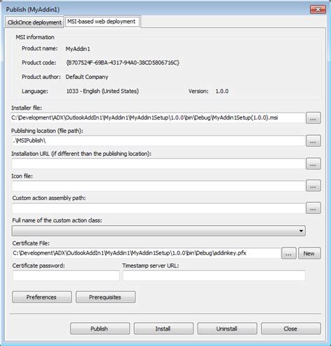 Image result for Visual Studio Outlook Add-In