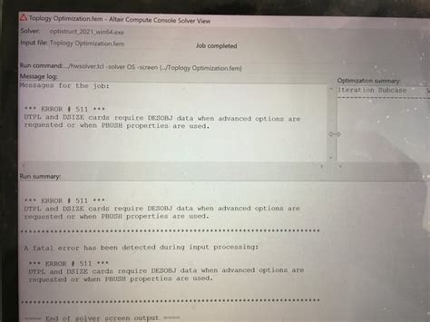 Image result for Workflow HyperMesh OptiStruct