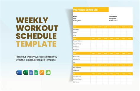 Image result for Exercise Template