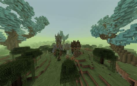 Image result for Minecraft Swamp Village Map