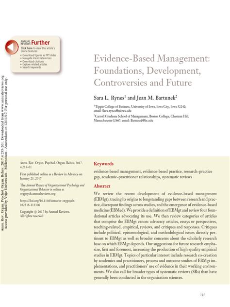Image result for Evidence-Based Management