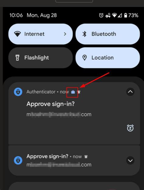 Image result for Microsoft Authenticator Prompt Allow Notifications