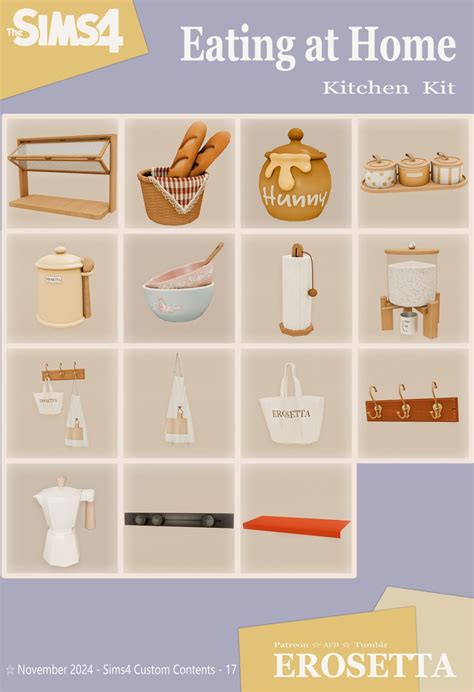 Image result for Sims 4 Kitchen Clutter CC