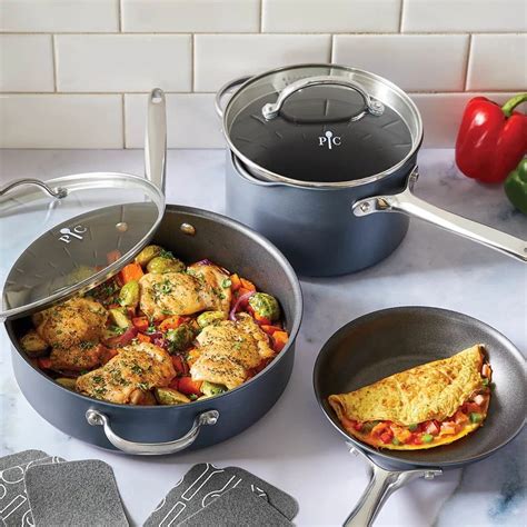 Image result for Pampered Chef Nonstick Cookware Set
