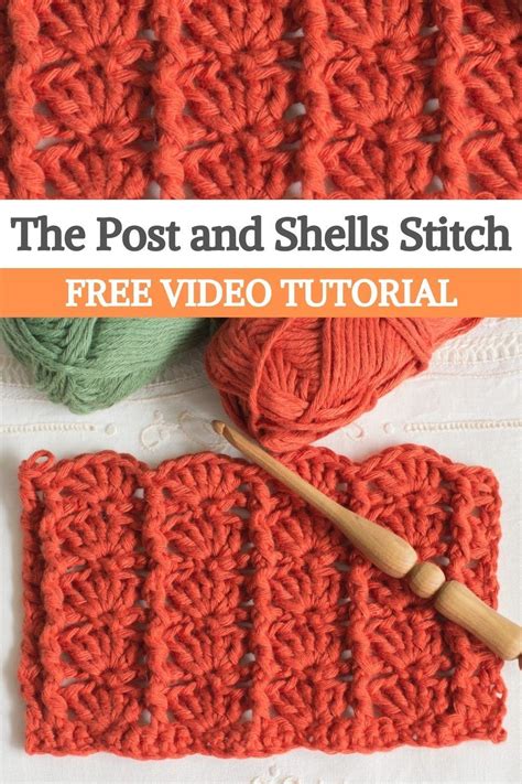 Image result for Tutorial for Post and Shells Stitch