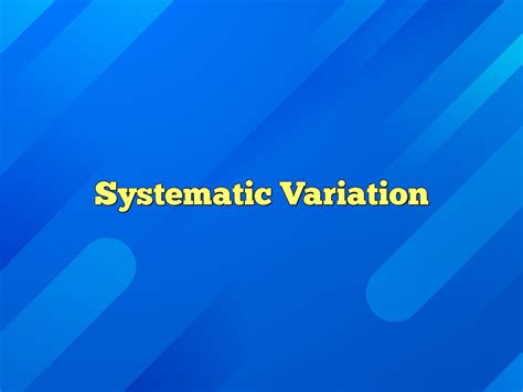 Image result for Variation System
