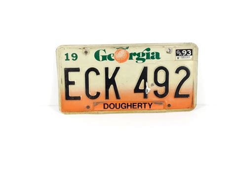 Image result for Georgia State License Plate