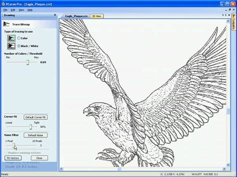 Image result for VCarve Pro Bitmap Tracing