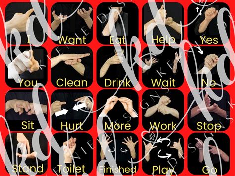 Image result for Sign Language Communication Board