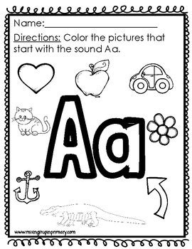 Image result for Beginning Sound Coloring Pages