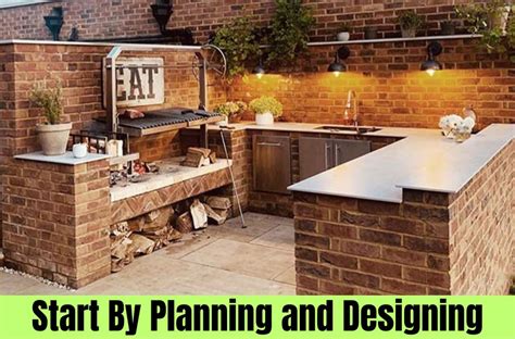 Image result for How to Build Outdoor Kitchen