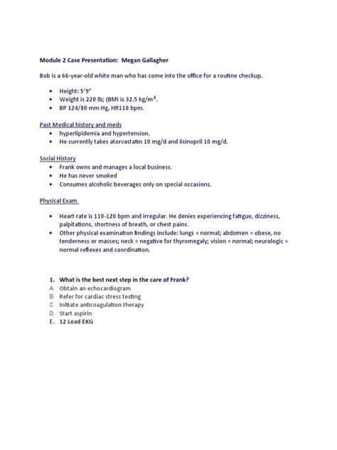 Image result for Module 2 Case Study PCV Test Questions