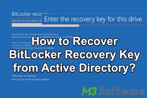 Image result for Active Directory BitLocker Recovery Key