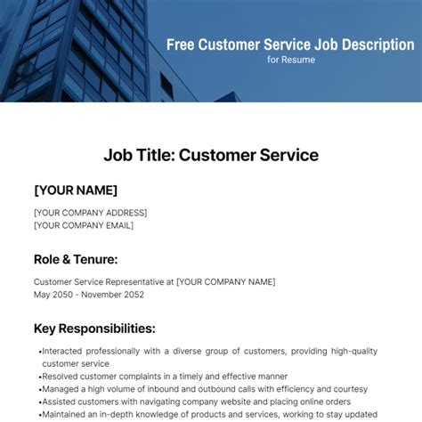 Image result for Insurance Customer Service Job Description