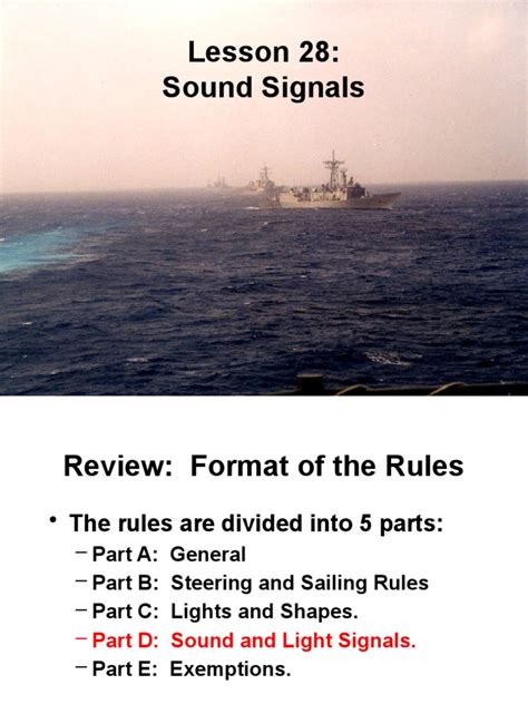 Image result for Navigation Rules Sound Signals