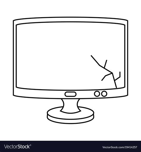 Image result for Computer Monitor Icon Vector