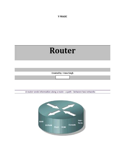 Image result for Router Install PDF