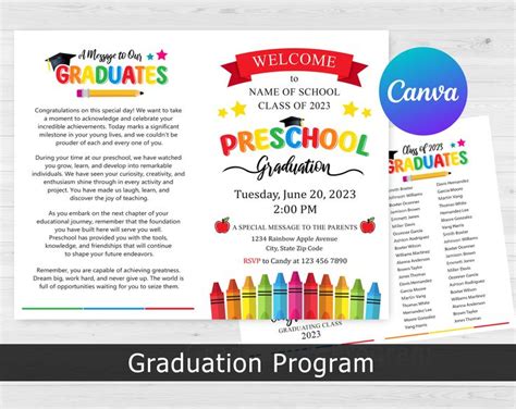 Image result for Preschool Graduation Program
