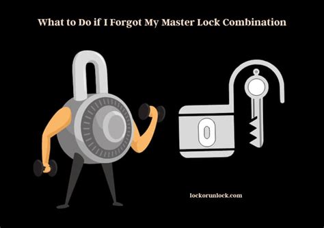 Image result for Master Lock Combination Recovery