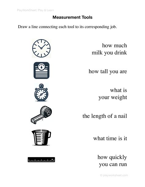 Measurement Tools | Free Printables for Kids