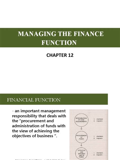 Image result for Financing Function