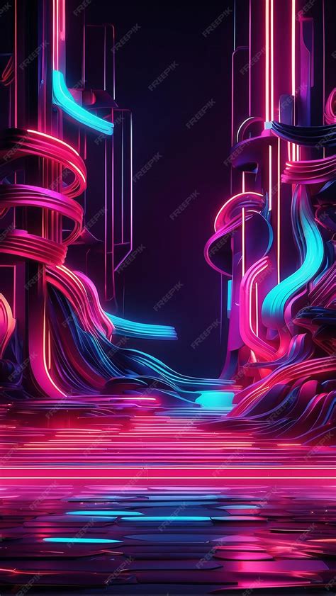 Image result for Neon Computer Background