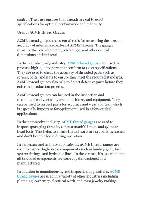 Image result for Acme Thread Speed Calculation