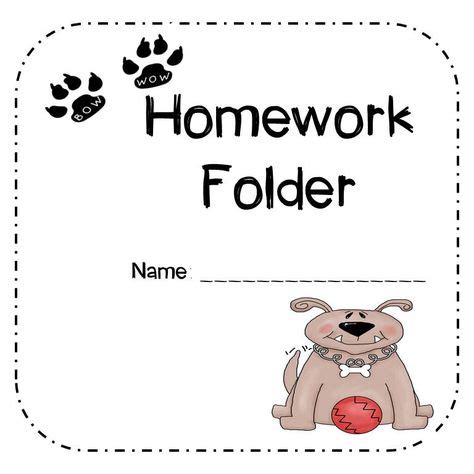 Image result for Homework Folder