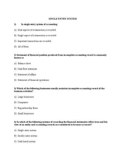 Image result for Single Entry System Meaning