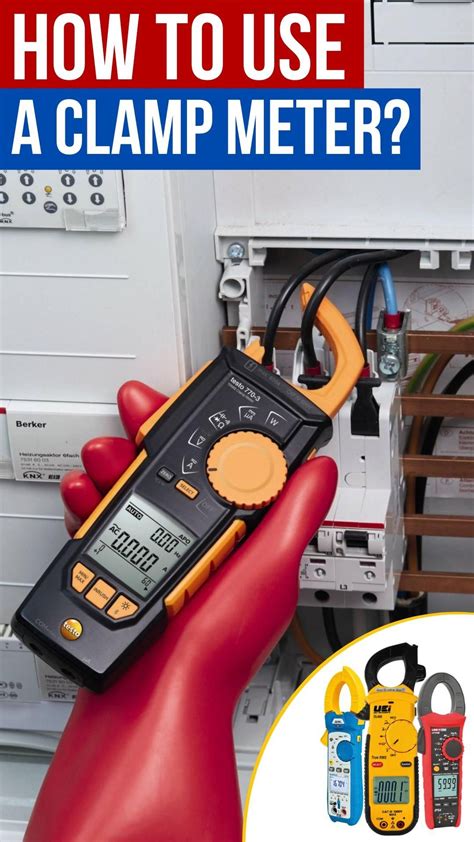 Image result for How Do You Use an Electrical Clamp Meter