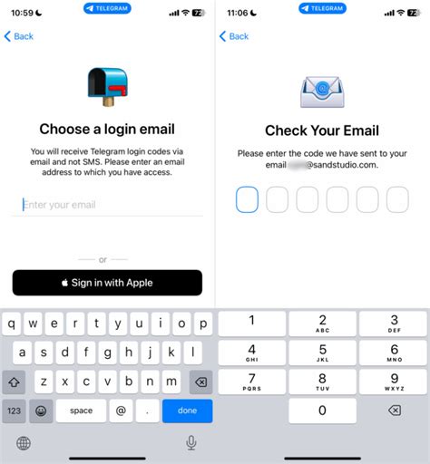Image result for Telegram Confirmation Code UI
