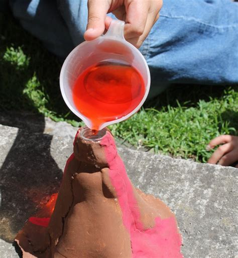 Image result for How to Make a Volcano Eruption Using a Cup