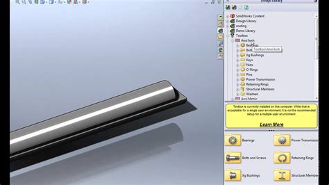 Image result for SolidWorks Add File to Tool Box