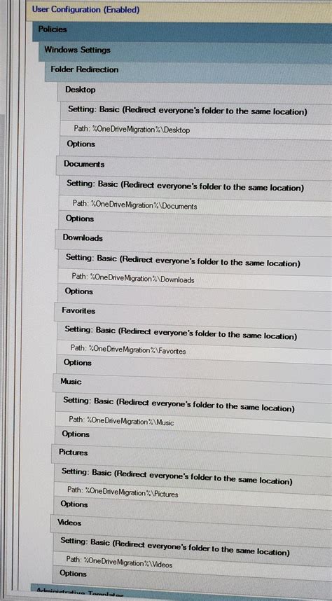 Image result for One Drive Folder Redirection