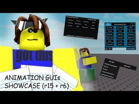 Image result for R15 Animation GUI Script Pastebin